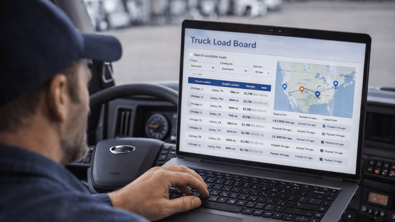 Truck Load Board Tips for Owner-Operators